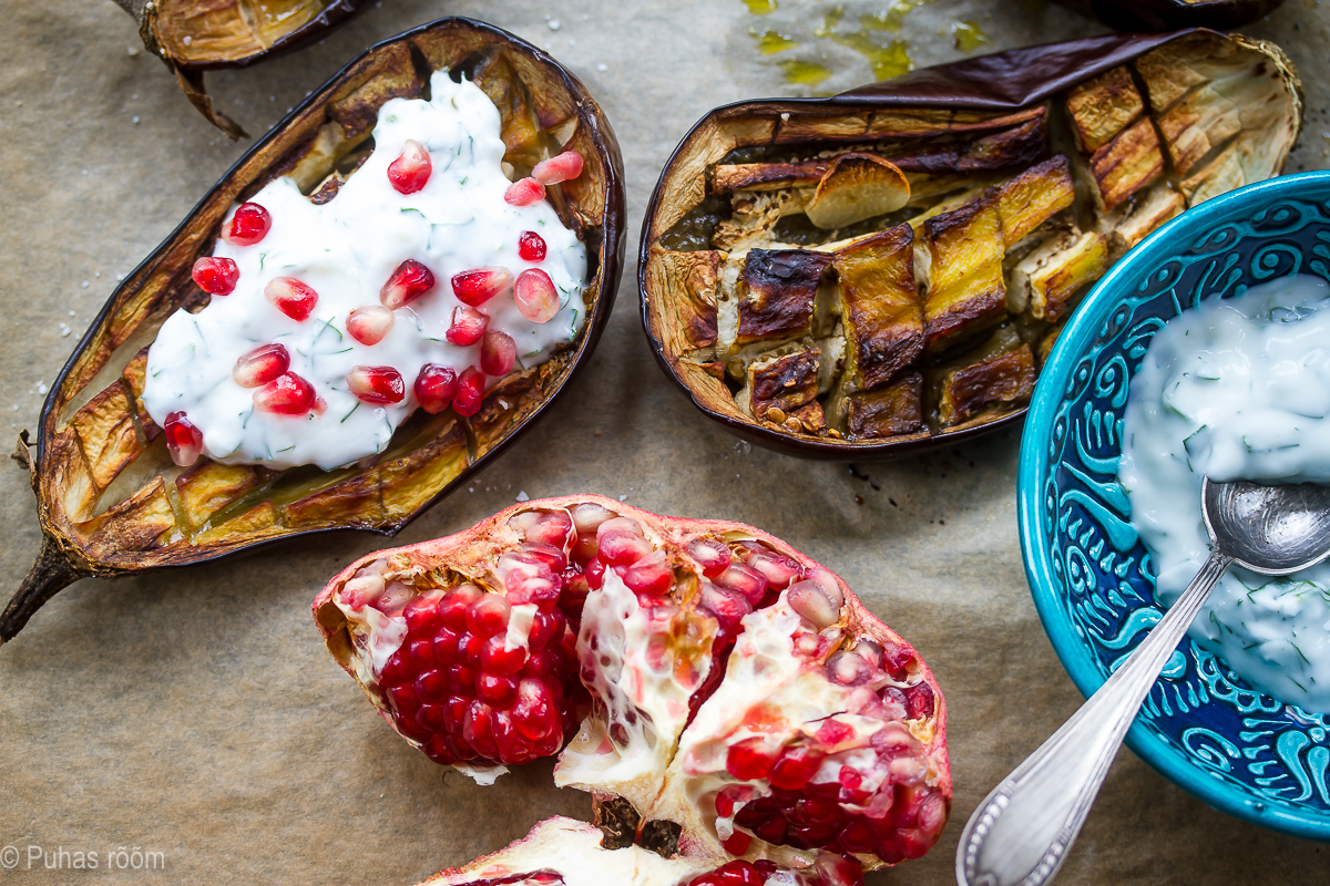 Pommu laevad e küpsetatud baklažaan – Puhas rõõm