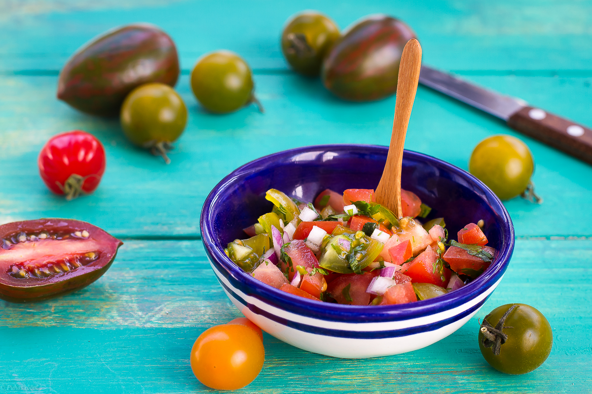 Tomatiaeg. Tomati-mureli gazpacho. – Puhas rõõm