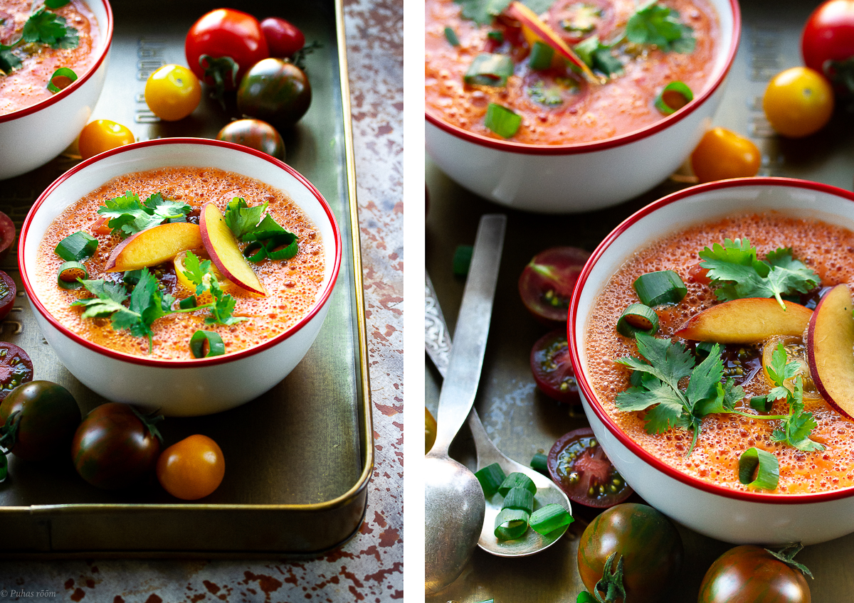 Külm tomatisupp – Puhas rõõm